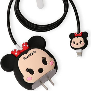 GameSir 3D Minnie Mouse Charger Protector – Durable Cable Case for USB ...