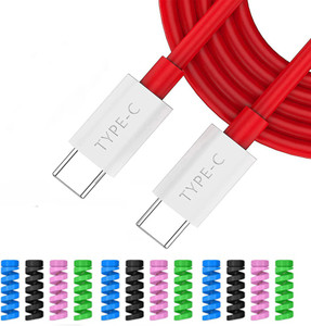 Red Champion Flexible Cable Wire Protector, Mouse Cable Protector ( 12 ...