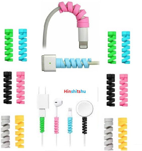 HINSHITSHU Spiral Wire Saver For all Types of wire ( Set of 12 ) Cable ...