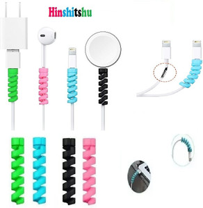 HINSHITSHU 4 Pcs Spiral flexible Cord Protector Cable Protector Price ...