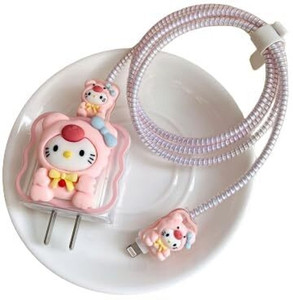 Micvir Charger Cover for Nothing 45W Charger, 3D Cartoon Design Pink ...