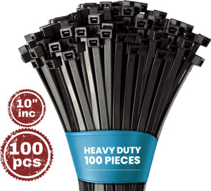 Rawba Zip Ties Cable Adjustable Durable Self locking Straps 10" Long ...