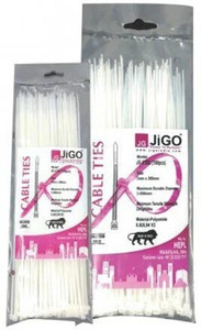 JIGO 250MM Nylon Standard Cable Tie Price in India - Buy JIGO 250MM ...