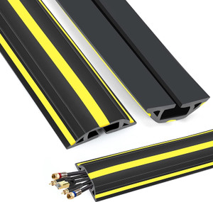 24x7eMall Floor Cable Cover Office Home Workshop Wires Protector 82 mm ...