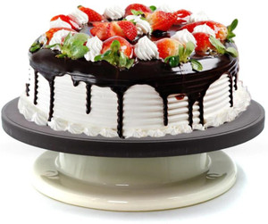 CraftKraze ROTATE ROUND CAKE STAND Full Cake Maker Cake Maker Price in ...