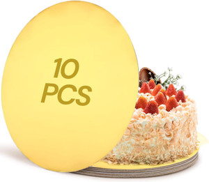 KHAANA PACKAGING 8 Inch Round Cardboard Cake Board Base Thermal ...