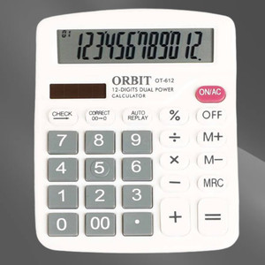 Flipkart.com | Orbit Grey 12 Digit Basic Calculator with soft keys ...