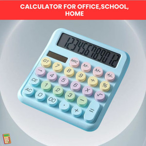 Flipkart.com | Clairbell Desktop Cute Calculator, 12-Digit Large ...