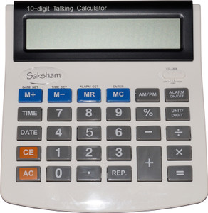 Flipkart.com | Saksham SK/TC/01 Talking Calculator ( 10 Digit Big LCD ...