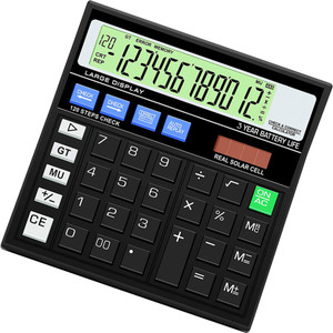Flipkart.com | YGHU India's Largest Dual Power Calculator With 120 ...