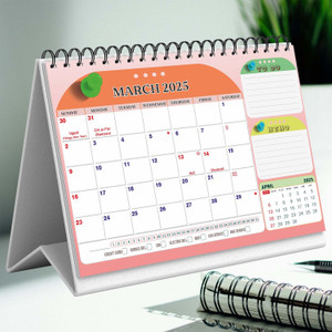 Jeri Elegant Button calendar 12 sheets 120 GSM art card, strong stand ...