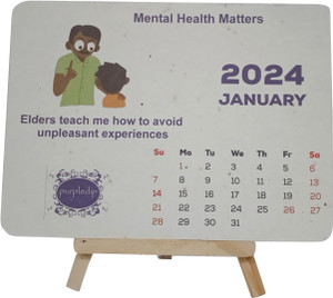 Purpledip Plantable Calendar Writw Notes Behind Month Sheet Sow & Grow ...