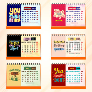 ESCAPER Invincible Spirit: 2024 Desk Companion Calendar 2024 Table ...