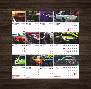 AMTHA AMTHA SUPER Collection High-quality 400 GSM paper Calendar 2026 ...