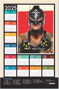 ARTBOX Rey Mysterio Wall Calendar WWE WWF Calendar Wall Calendar 2025 ...