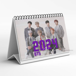 PurpleBees BTS Calendar A1 2024 Table Calendar Price in India - Buy ...