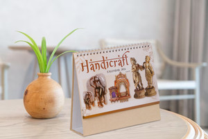Toss HANDICRAFT TABLE CALENDER 2024 2024 Table Calendar Price in India ...