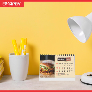 ESCAPER Burger Fast Food Desk Calendar 2025 – Tasty Fast Food ...