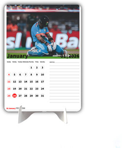 SKIN FACTORY The Game Changer Beast High-quality 400 GSM paper Calendar ...