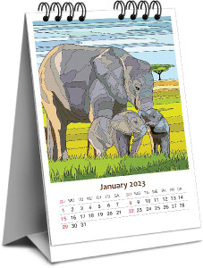 Paperaft DC-DAV-2023 2023 Table Calendar Price in India - Buy Paperaft ...