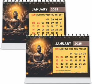 ESCAPER Buddha Calendar 2025 – Start Your Day with Lord Buddha’s ...