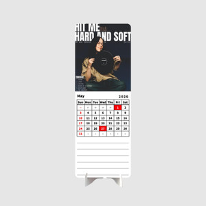 SKIN FACTORY POP Singers Desk Calendar Monthly office 2026 Table ...