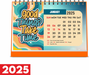 ESCAPER Good Things Calendar 2024 2024 Table Calendar Price in India ...