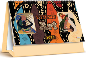 PARVESH IM 207 ETHNIC ARTS 2023 Table Calendar Price in India - Buy ...