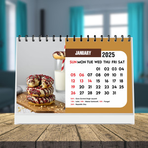 ESCAPER 2025 Bakery Calendar - Perfect for Bakery Display 2025 Table ...