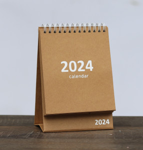 INNAXA Monthly Calendar 13 Months Standing Flip Calendar for Home ...