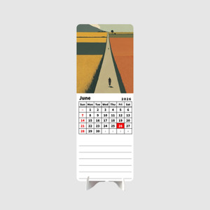 wrap craft Nature’s River Glow Desk Calendar Monthly Home 2026 Table ...