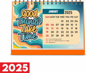ESCAPER Good Things 2024 CALENDAR 2024 Table Calendar Price in India ...