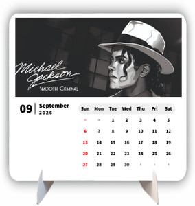 wrap craft WORLD POP Singers Printed on premium 400 GSM paper Calendar ...