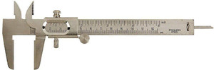 ajanta exports industries 5" 125mm SS Iron Nickel Vernier Caliper Gauge ...