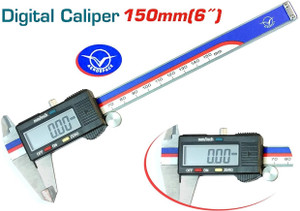 Divinext 0.01 mm 150 mm 6-inch Aerospace Stainless Steel Digimatic ...