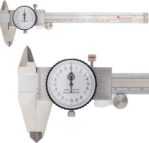 MALFAH ENTERPRISES WERKA 210-8364 DIAL VERNIER CALIPER 150MM 6" Dial ...