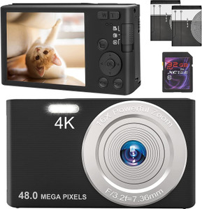 LEQTRONIQ 4K Digital Camera 48 MP Camera with 16x Digital Zoom ...