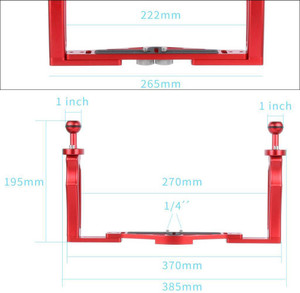 Lyla Aluminium Tray Stabilizer Rig for Underwater Camera HousingCase ...