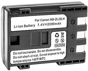 IJJA NB-2L Battery for Canon Digital Rebel XT, Digital Rebel XTi, EOS ...