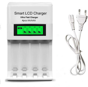 DIGICLIMBER Smart LCD Cell Ultra Fast Charger for AA and AAA Ni-mh ...