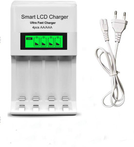 Camstuffs Smart LCD Cell Ultra Fast Charger for AA and AAA Ni-mh ...