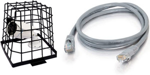 Sharpeye CCTV Cage Protection & Ethernet Cable 3 Meter Grey Camera ...
