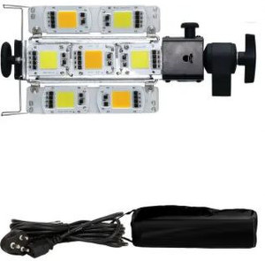 PICPRO Porta LED 7 Panel Light Natural ( Yellow + White ) 1000 lx ...