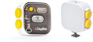 DIGITEK LED-D10W RGB LED Camera Light Full Color Portable Photography ...