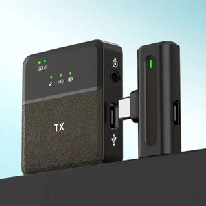 BRSS SX8 Wireless Lavalier Microphone Compatible for All Devices for ...