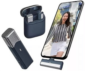 BRSS SX960 Wireless Microphone Clip Mic, Digital Mini Lavalier, Lapel ...