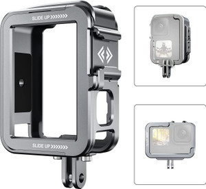 Telesin Alloy Frame Case Cold Shoe with Vertical Shot for GoPro 9 10 11 ...