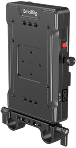 SmallRig V Mount Battery Adapter Plate with Dual 15mm Rod Clamp 3203 ...