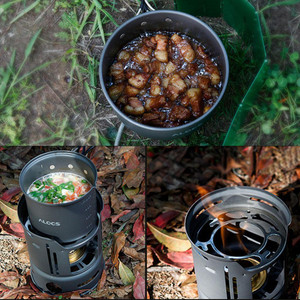 Lyla Outdoor Trekking Cook Set Cookware Travel Cooking Pot Pan with ...