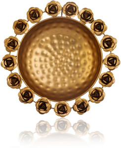 Karigar Creations Metal Round Flower Border Design URLI for Floating ...